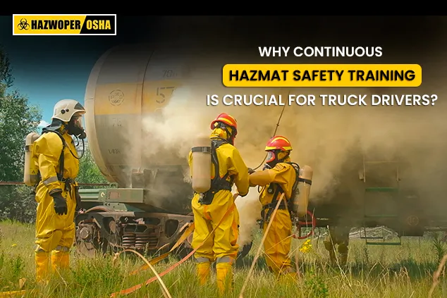 The crucial role of continuous training in hazmat trucking safety.