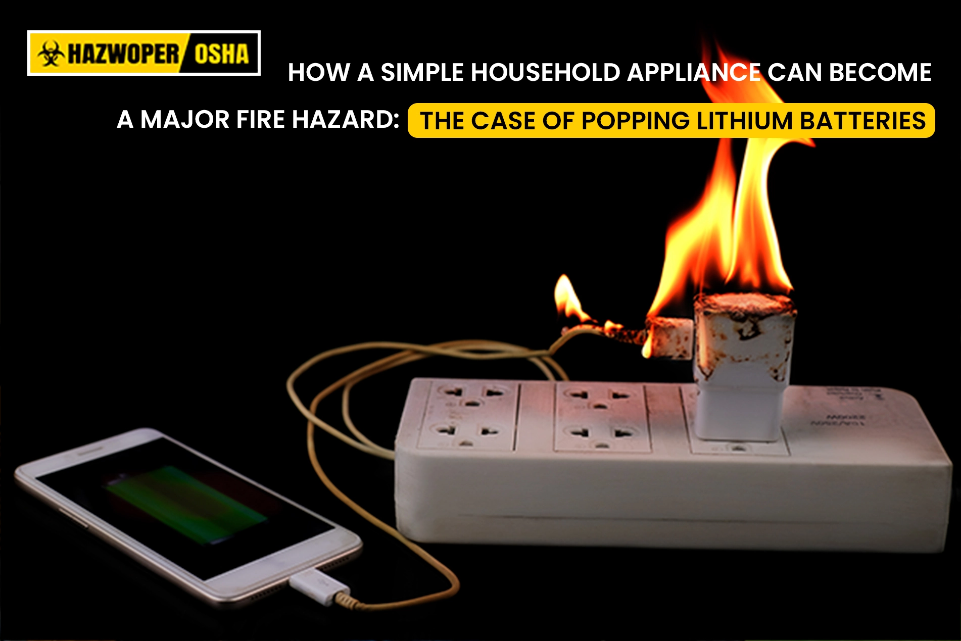 The Case of Popping Lithium Batteries